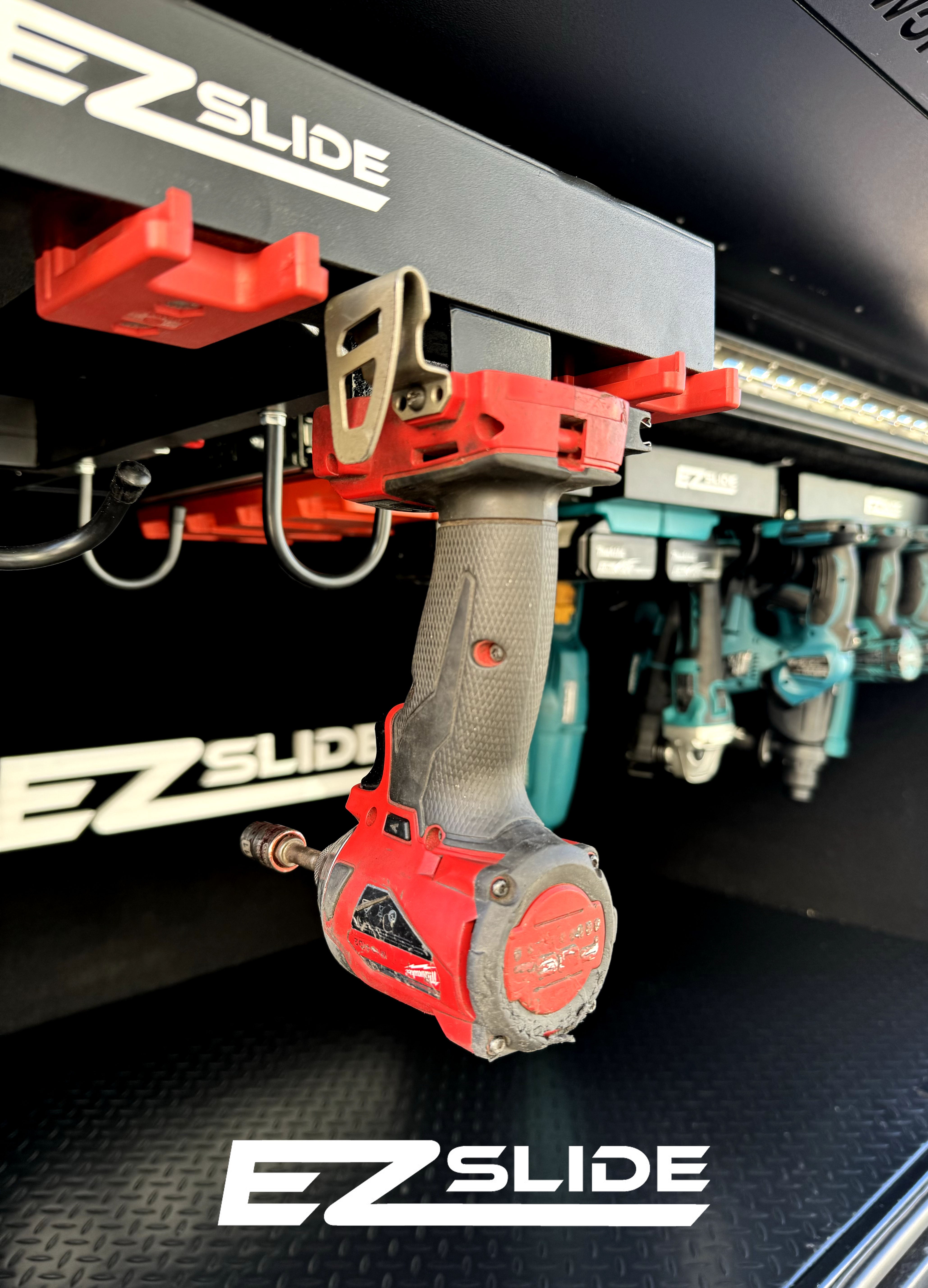 Belt clip retainer brackets for MILWAUKEE tools – Ez Slide